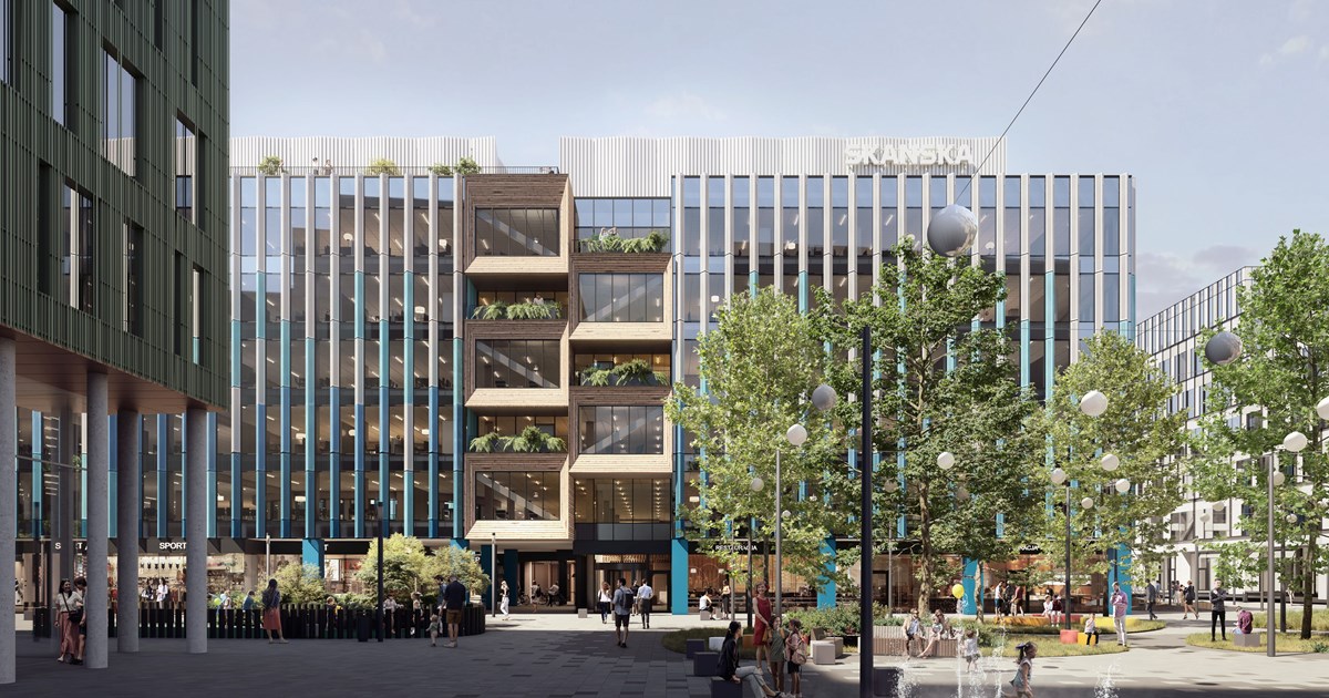 Skanska begins construction of Nowy Rynek C – the first office building ...